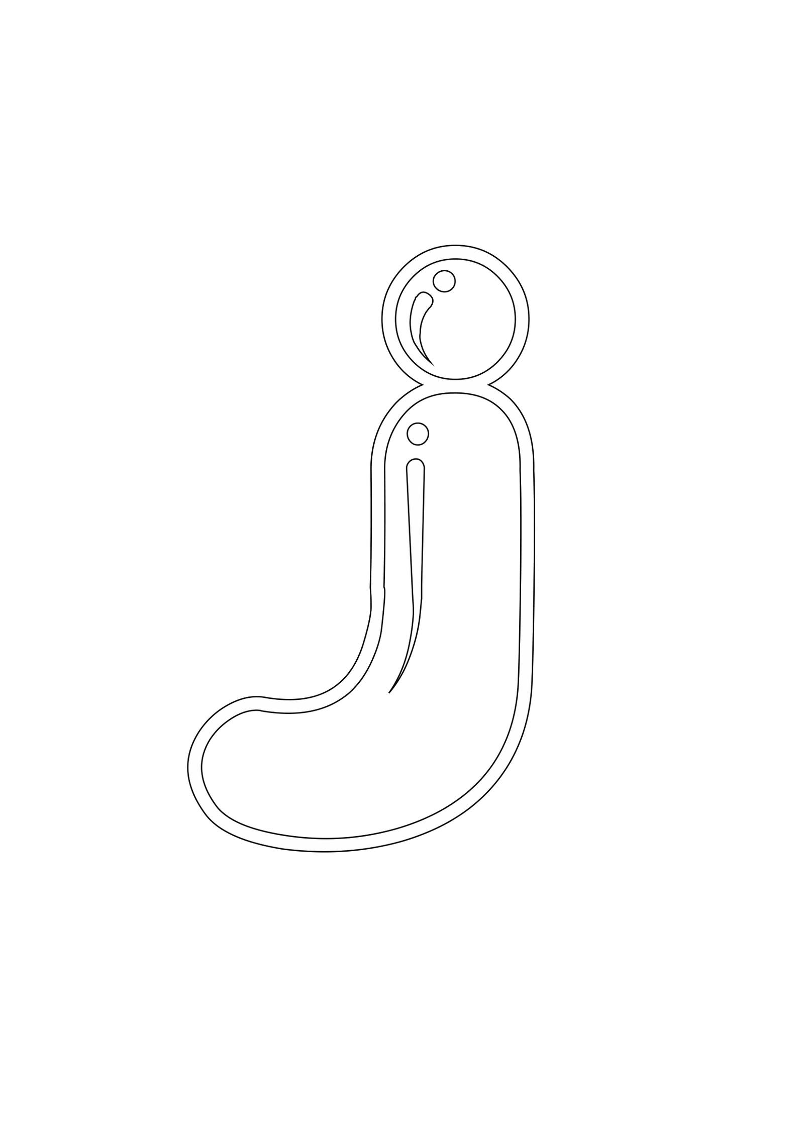 Download Printable Bubble Letter J - Bubble Letters