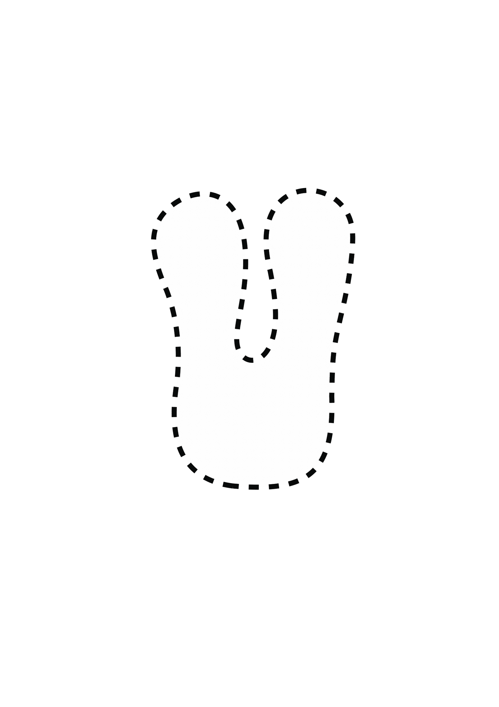 Download Printable Bubble Letter V - Bubble Letters