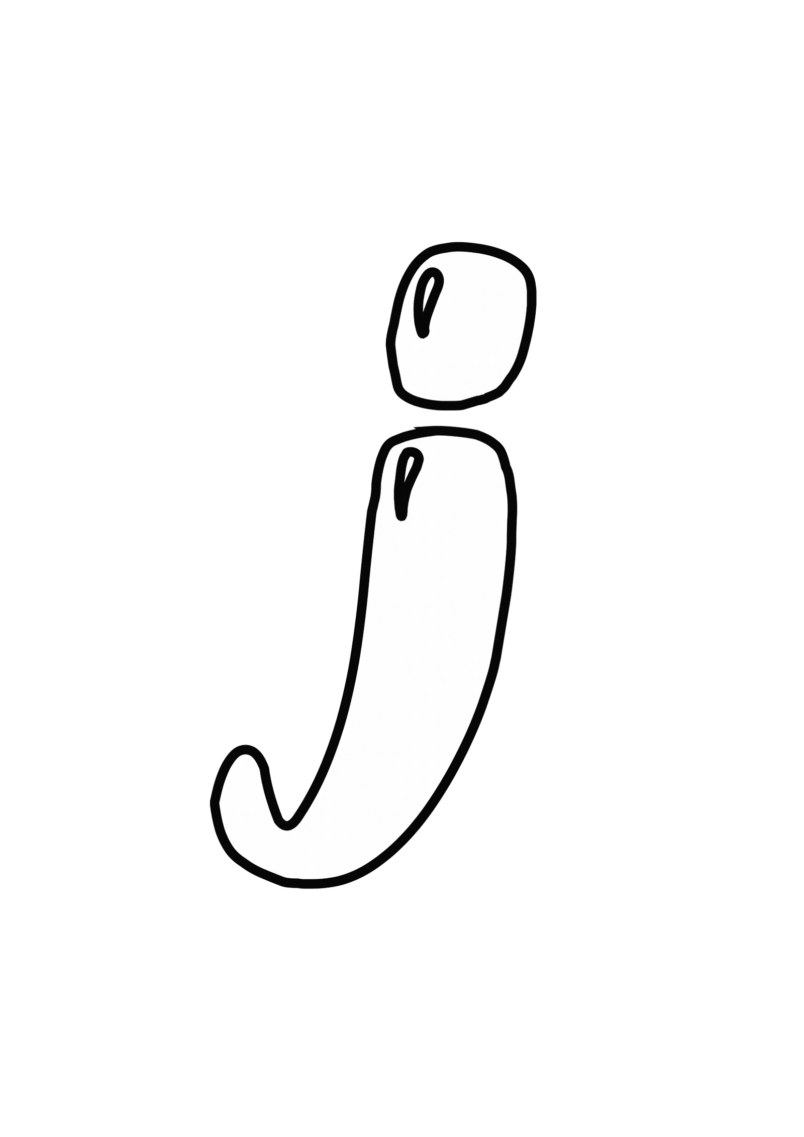 Download Printable Bubble Letter J - Bubble Letters